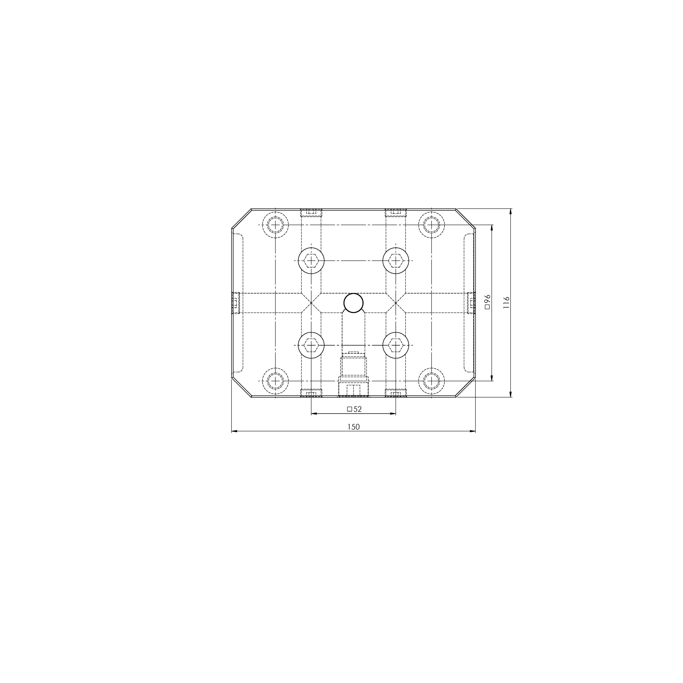 45157: Quick•Point® 5-Axis Riser | LANG Technik